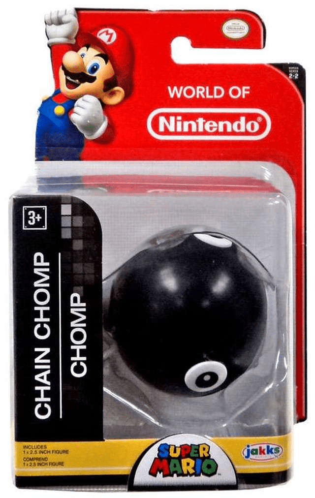 World Of Nintendo Super Mario Chain Chomp Figure