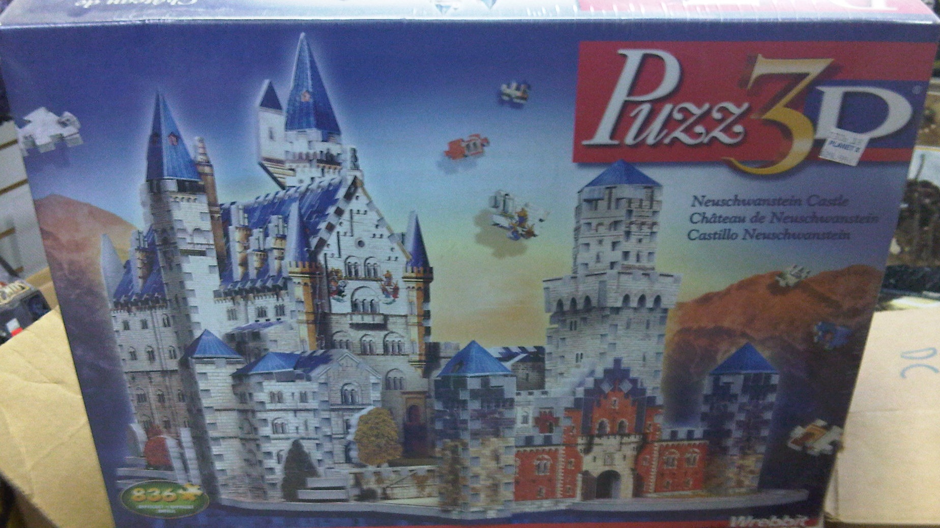 Wrebbit Puzz 3D Neuschwanstein Castle Jigsaw Puzzle
