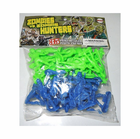 Zombie vs. Zombie Hunters Plastic Figures