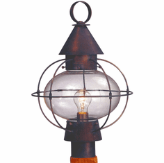 Cape Cod Onion Electric Copper Lantern Hanging Pendant Light