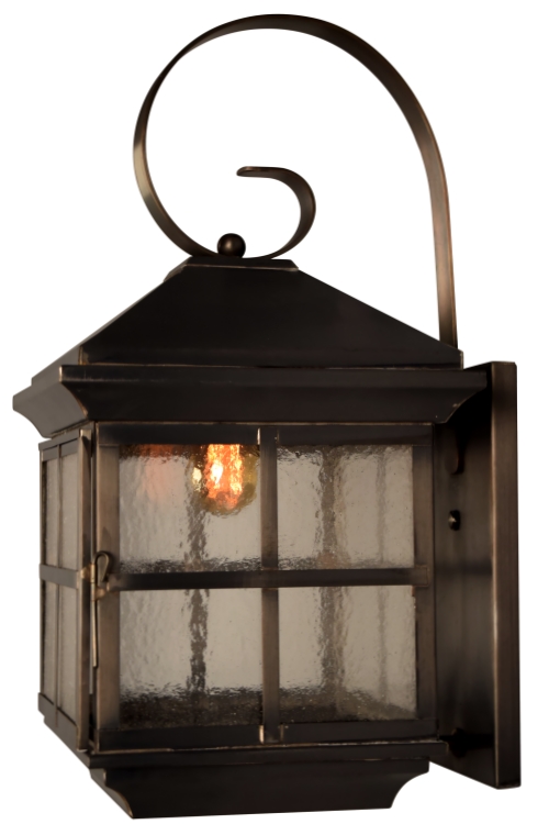 Coronado Mission Wall Light Outdoor Copper Lantern