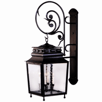 Colonial Copper Lanterns Rustic Outdoor Lighting Collections