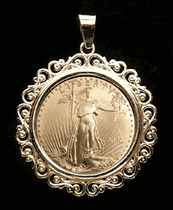 Coin Bezels and other fine Coin Jewelry - Bezel.com