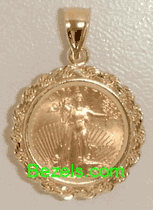 Coin Bezels and other fine Coin Jewelry - Bezel.com