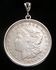 Sterling Silver Coin Bezel Pendant
