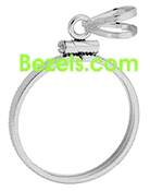 Screw Top Coin Bezels - Bezel.com