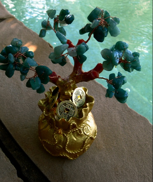 Goddess Lakshmi Miracle Money Tree and Magickal Coins