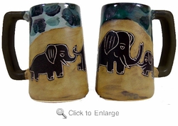Mara Beer Stein - Elephant 16oz only $26.95 - Mara Beer Steins