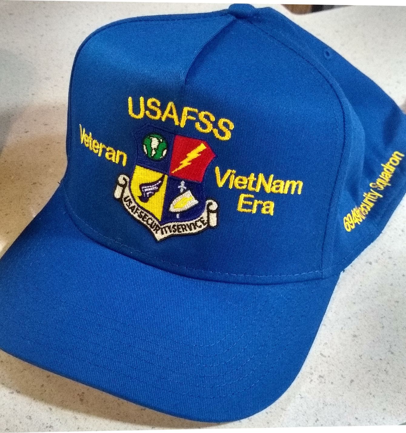 USAF Vietnam Veteran cap PERSONALIZED