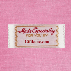 Custom sewing labels