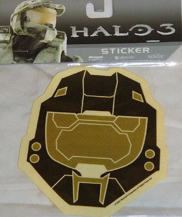 Halo Helmet Armor Sticker