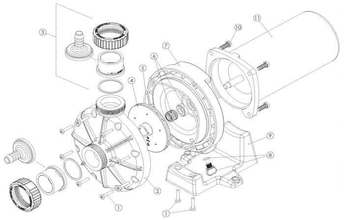 Hayward Booster Pump #6060