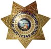 CDCR Metal Badges