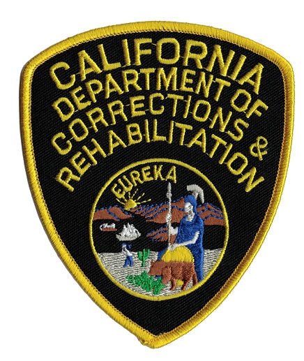 CDCR Velcro Shoulder Patches