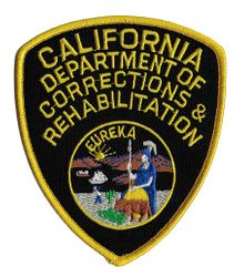 CDCR Velcro Shoulder Patches