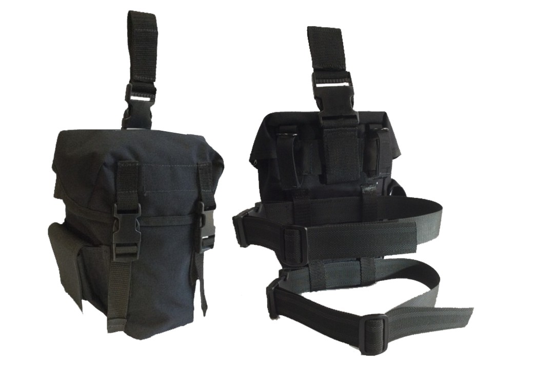 Tactical Gas Mask Holder Thigh Rig