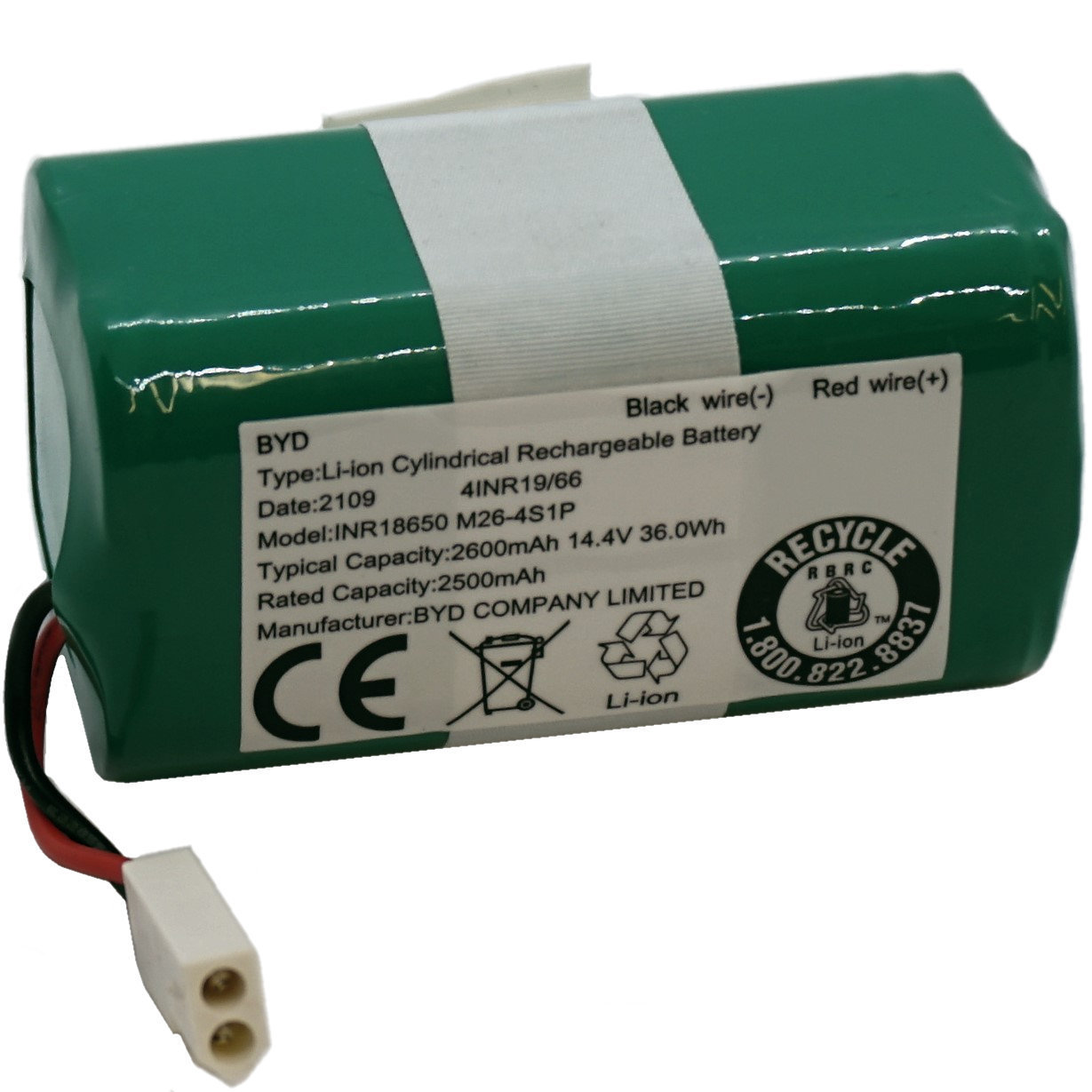 1625424 - Battery Pack fits Bissell SpinWave Wet & Dry Robotic Vacuum