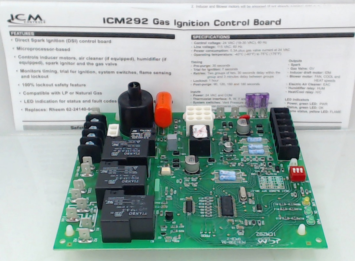 ICM292 - Gas Ignition Control Board for Rheem