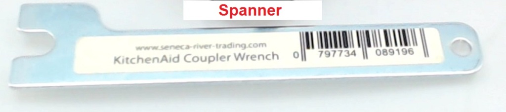SPANNER - Removal Tool to Replace KitchenAid Blender Rubber Coupler Clutch
