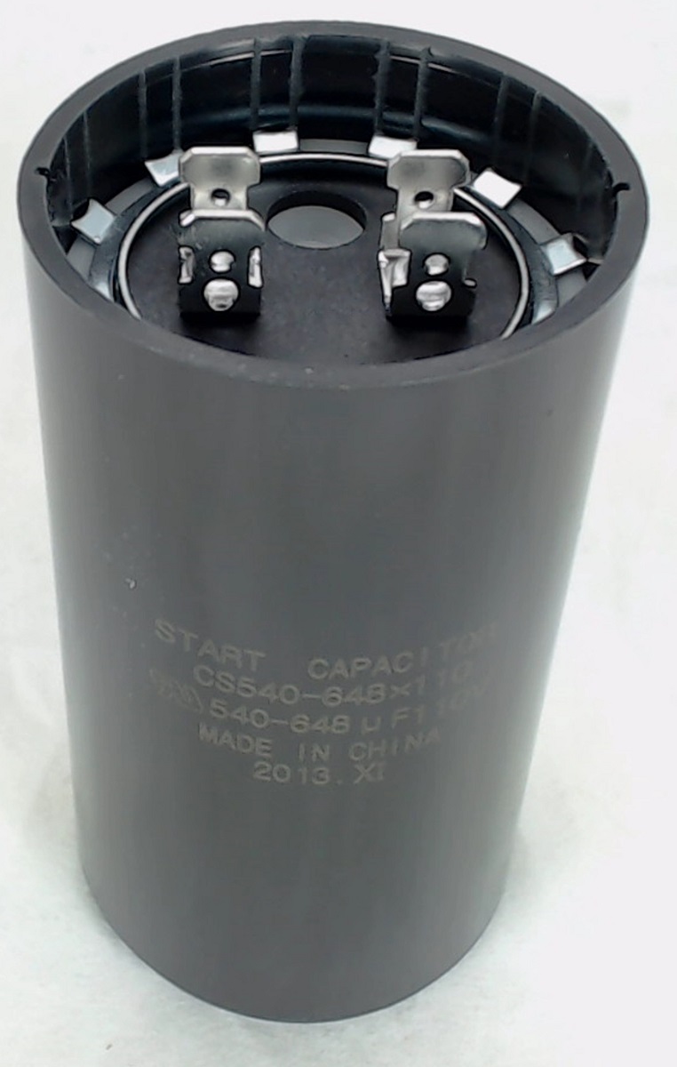 CS540-648X110 - Start Capacitor, Round, 540-648 Mfd., 110 Volt
