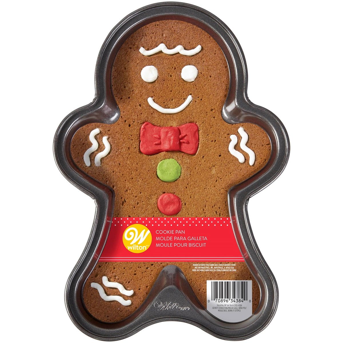 2105-4384 - Wilton Gingerbread Boy Cookie Pan