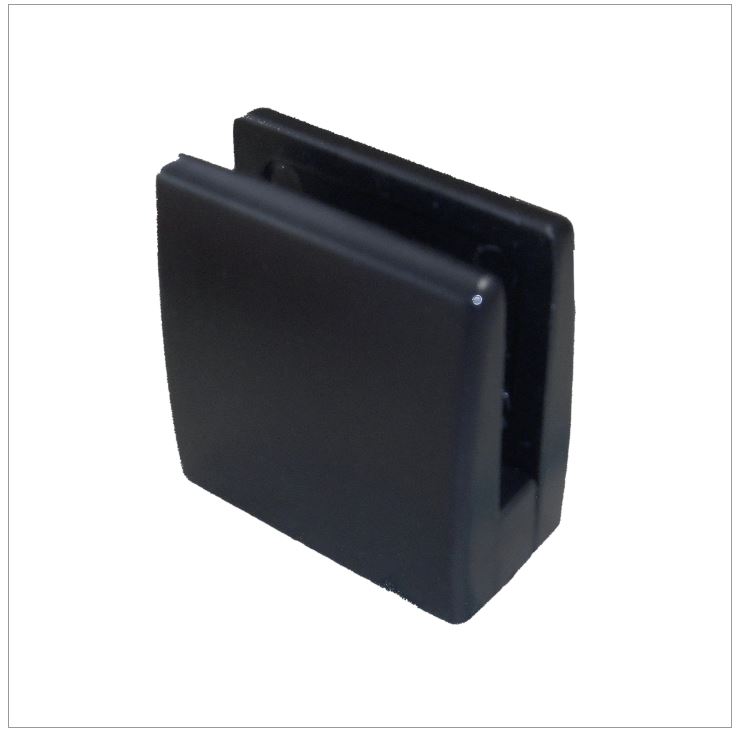 Glass and Plexiglass Clamps, Surface Mount, PAIR