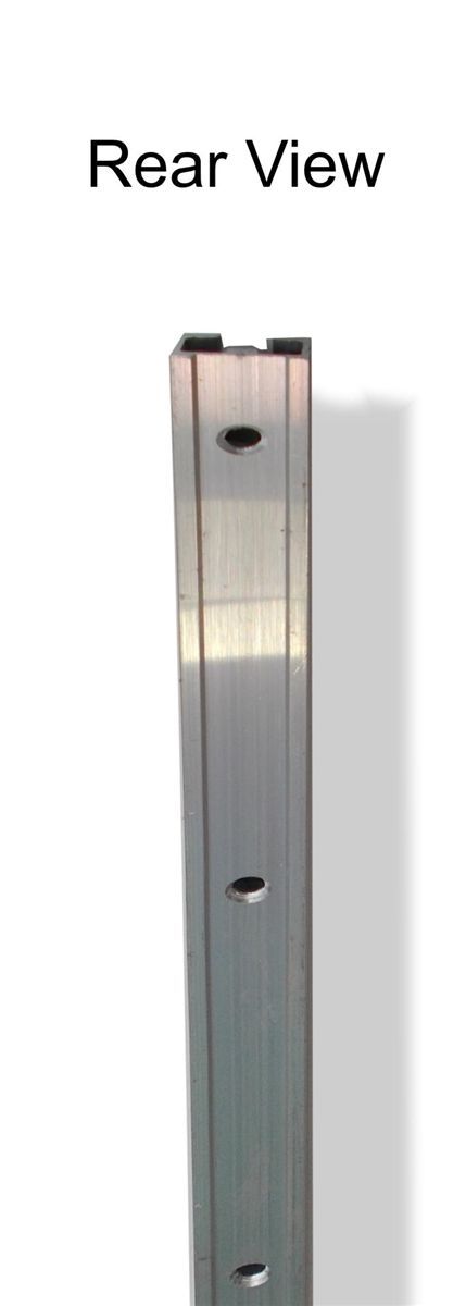 Wall Mounting Strips, AO1 or AO2, Aluminum 72H - NEW