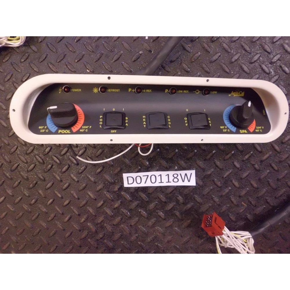 $235 AquaCal D070118W HEAT/COOL DISPLAY PANEL CONTROL