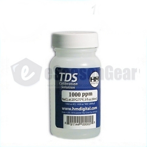 $4.95 HM Digital C1000 1000 ppm / 2000 µS TDS/EC Calibration Solution, 90ml