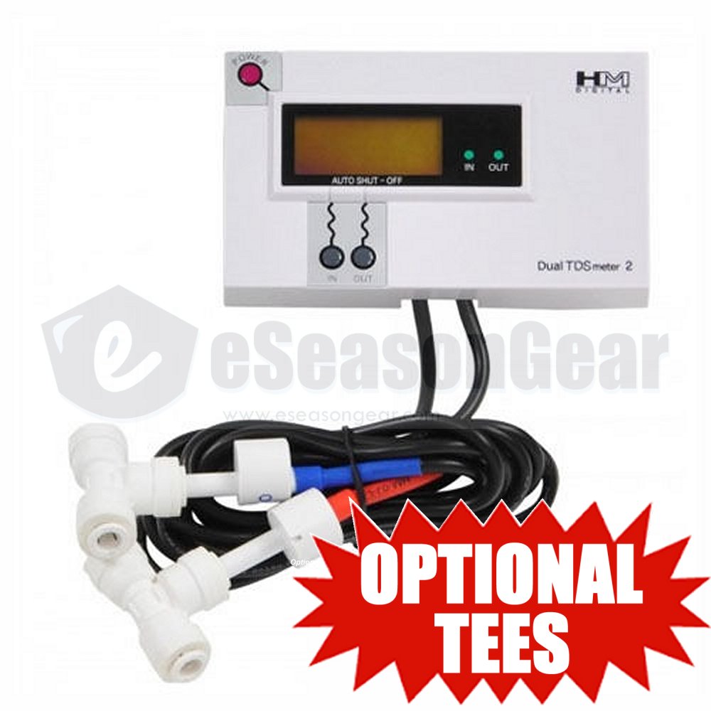 $35 HM Digital DM-2 Inline Dual TDS Monitor