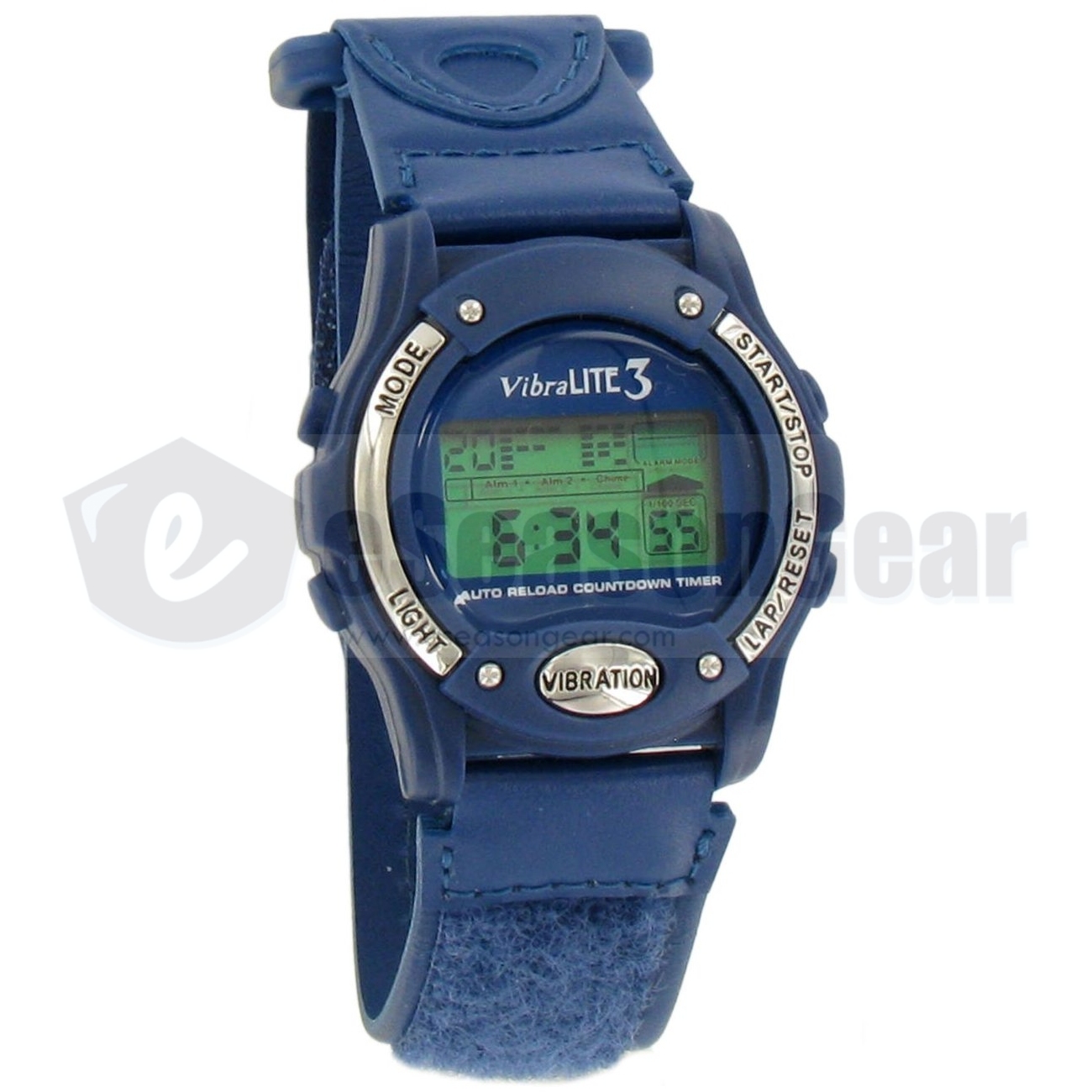 $43 VibraLITE 3 Vibrating Watch, VL300V-B, Blue, Free Shipping!