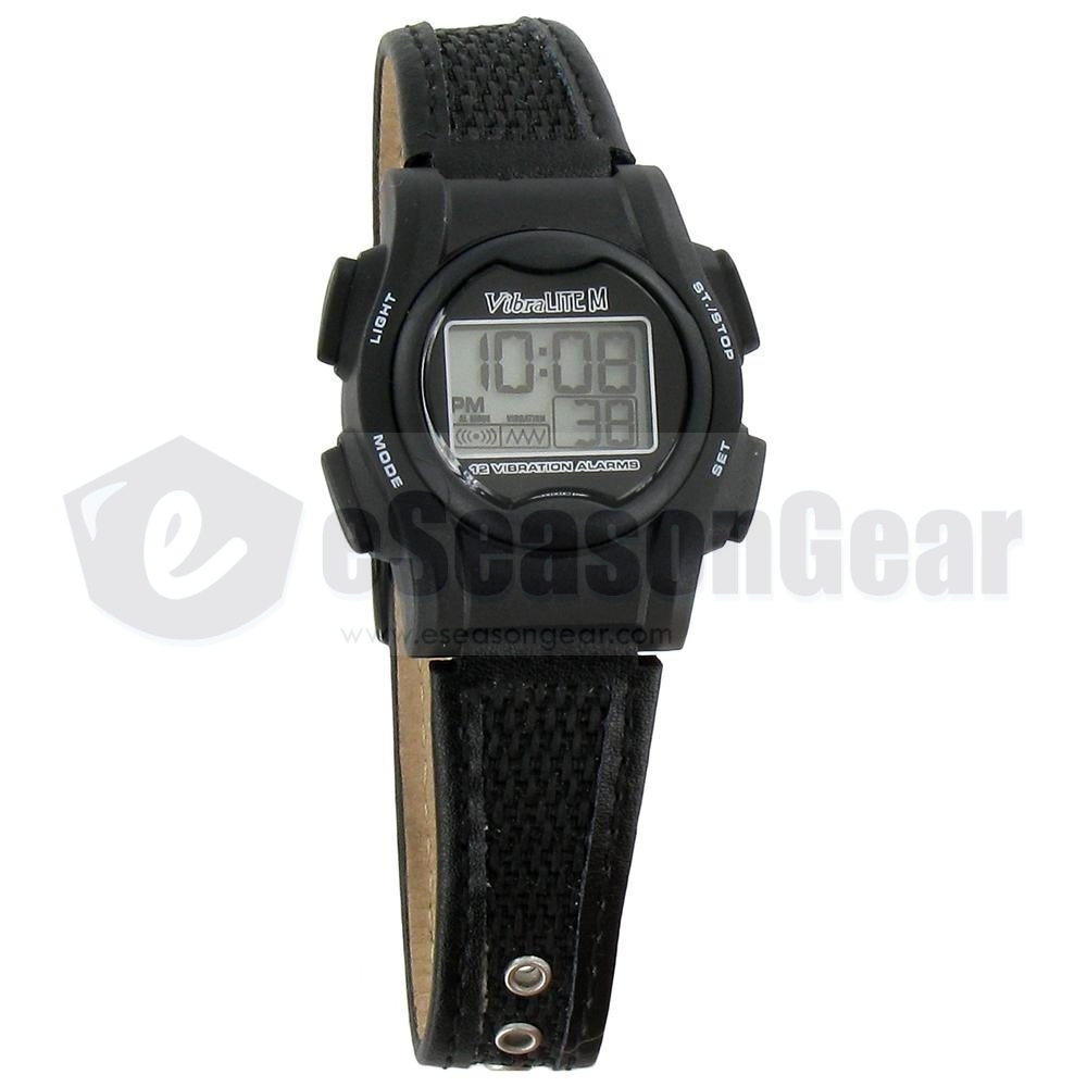$35 VibraLITE Mini 12 Vibrating Alarm Watch, Black, VM-LBK, Free Shipping!