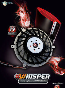 New Playstation 3 PS3 Talismoon Whisper Max Internal Cooling Fan ...
