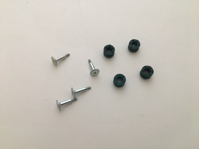Slim PS2 Pads & Screws for Laser Deck SET OF FOUR