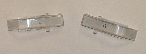 Used PSP R and L trigger buttons. For PSP-1001 or PSP-2001