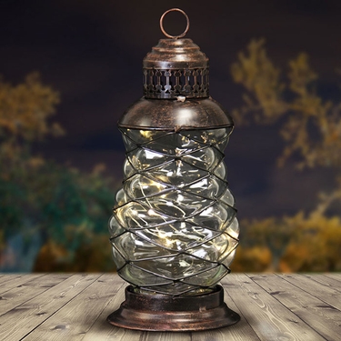 10" Solar Spiral Firefly Lantern only $33.99 at Garden Fun