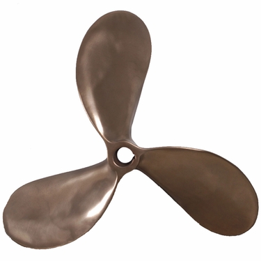 22" Diameter Propeller Figure - Polished Bronze only $239.00 at Garden Fun