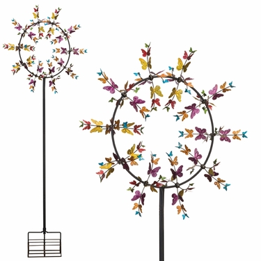 32" Vortex Wind Spinner - Butterflies only $199.99 at Garden Fun