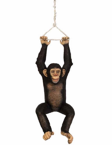 39" Hanging Chimpanze Decor only $379.99 at Garden Fun