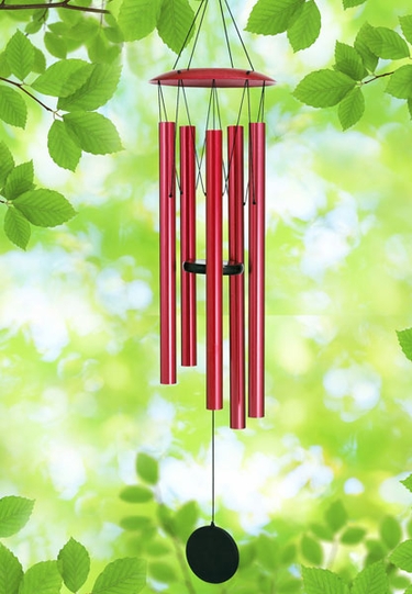40" Red Wind Chime – GardenFun