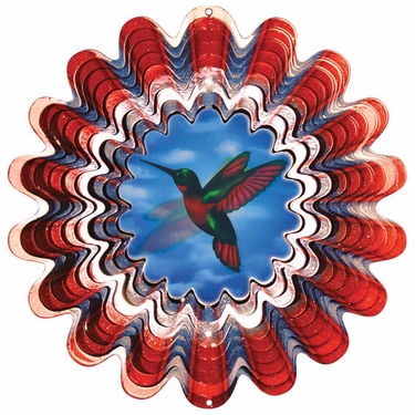 Animated Hummingbird Wind Spinner only $34.99 at Garden Fun