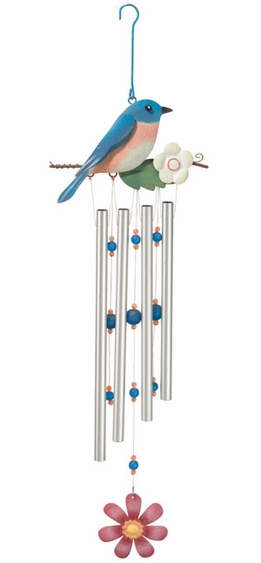 Bluebird Wind Chime only $16.95 at Garden Fun
