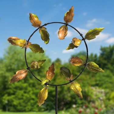 Infinity Leaf Wind Spinner only $209.99 at Garden Fun