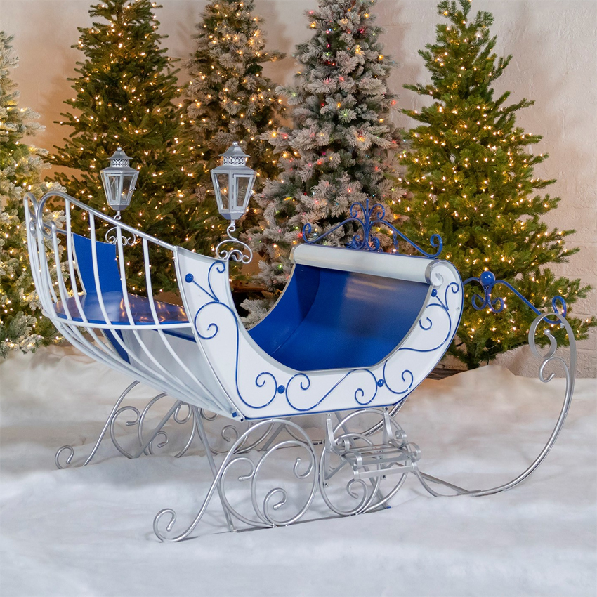 Large Christmas Sleigh Decoration