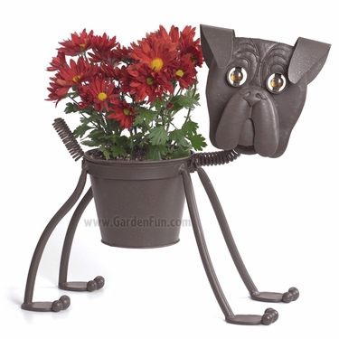 Lenny The Boxer Dog Planter only $36.99 at Garden Fun