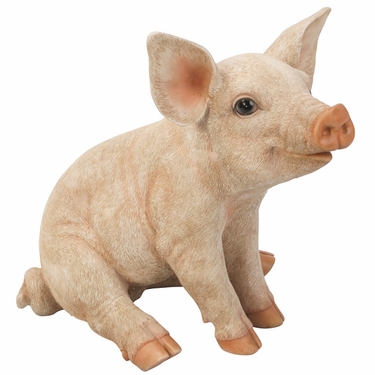 Medium Sitting Pig "Ultra-Realistic" only $89.95 at Garden Fun