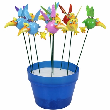 Mini Dodo Bird Plant Stakes (Set of 18) only $79.99 at Garden Fun