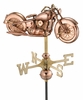 Touring Motorcycle Weathervane only $69.95 at Garden Fun