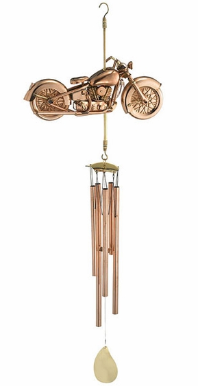 Motorcycle Wind Chime only $139.00 at Garden Fun