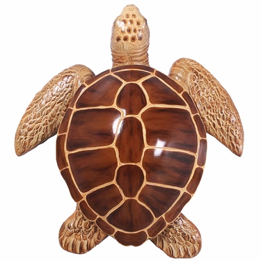 Painted Sea Turtle Wall Decor only $349.99 at Garden Fun